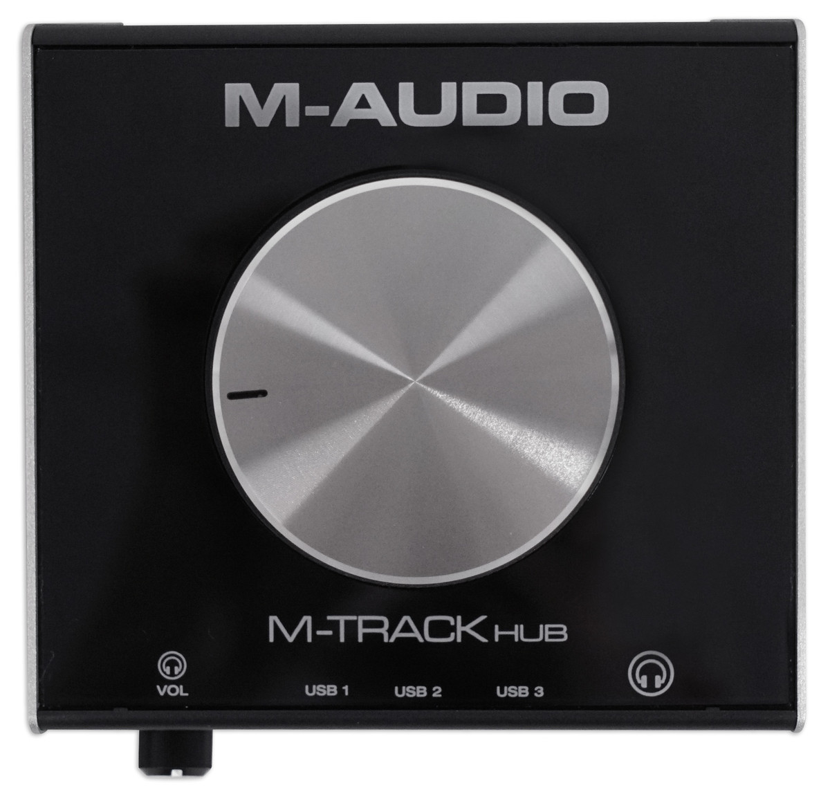 M-Audio M-Track Hub USB Audio Interface w/ Built-In 3-Port Hub+Studio ...