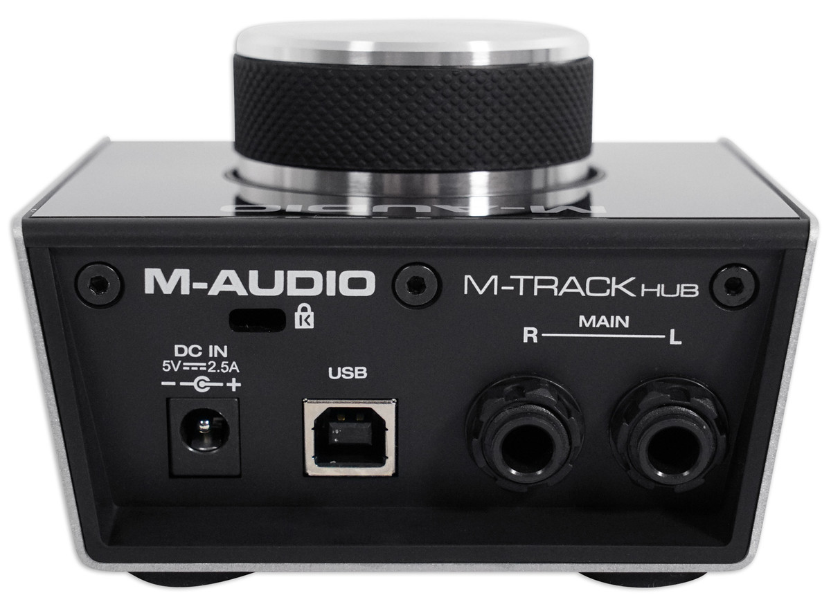 M-Audio M-Track Hub USB Audio Interface w/ Built-In 3-Port Hub+Studio ...