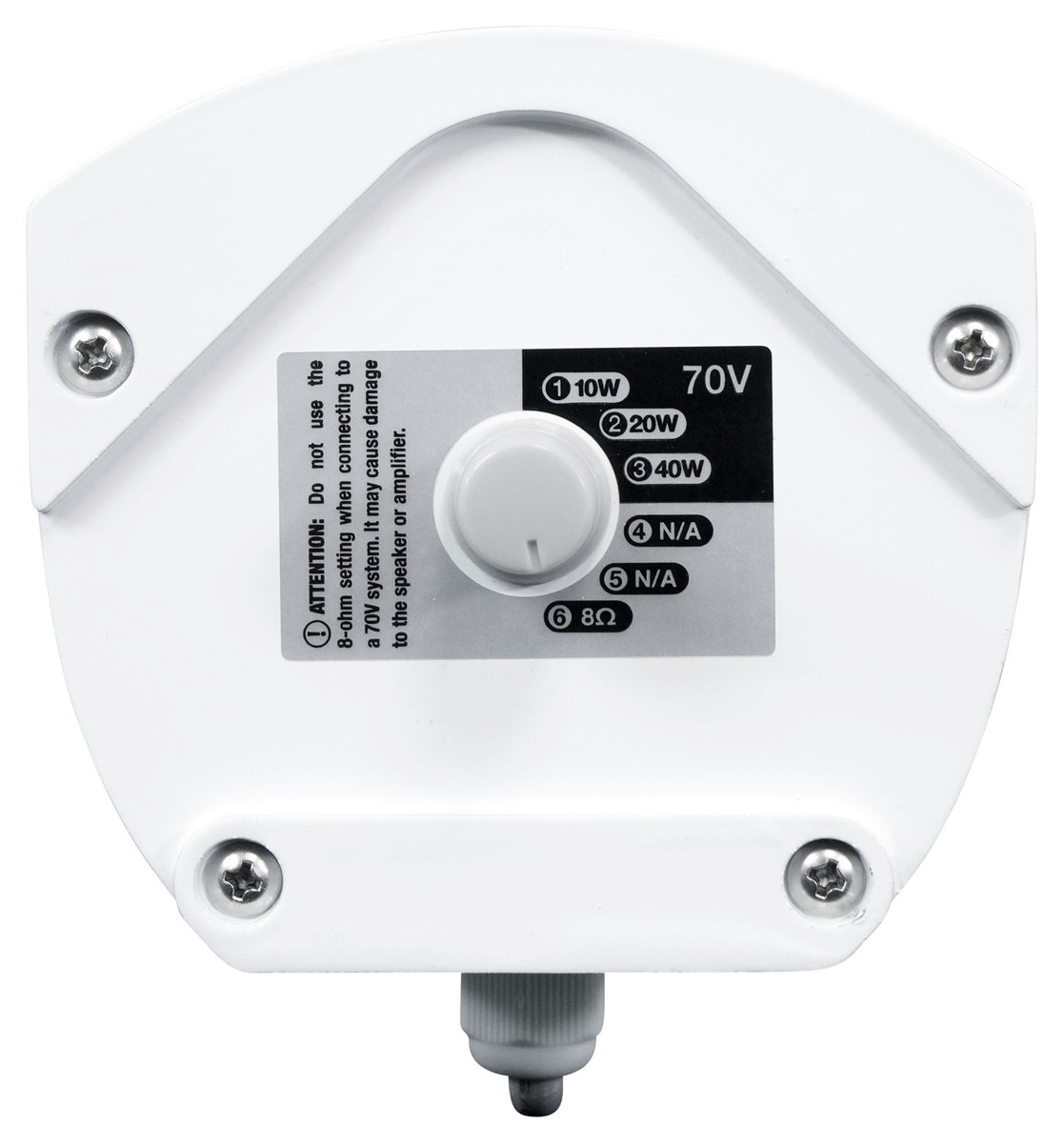 (4) Rockville WET ARRAY 4 White Line Array Speakers For church/School ...