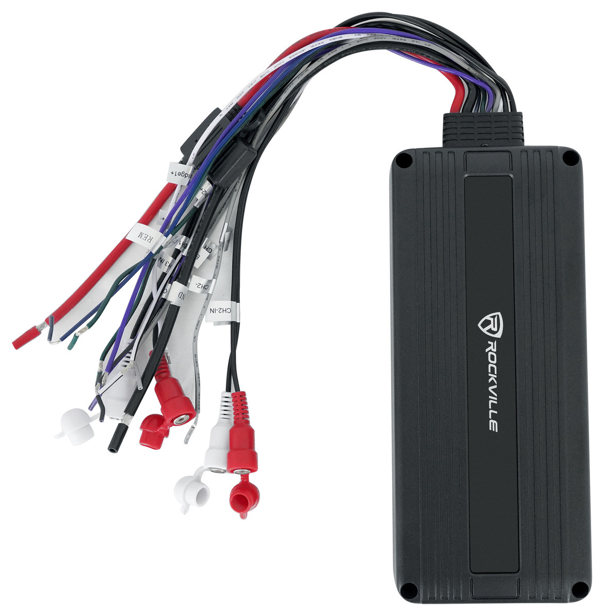 Rockville ATV420 4-Channel Motorcycle Amplifier Bluetooth Micro Amp ...