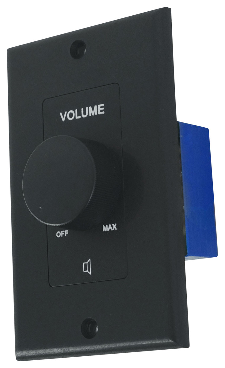 4 Rockville VOL70200 Black 200w 70v Wall Volume Controls Zone ...