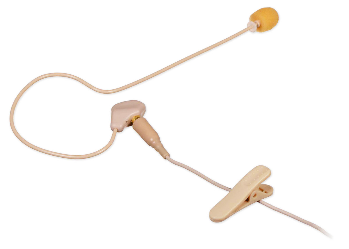 AKG C111 LP Ear-Hook Ear-Set Microphone Mic Headset For Church Speeches ...