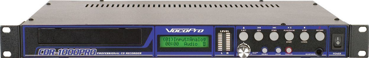 Vocopro CDR-1000 PRO CDR-1000PRO Karaoke CD Recorder Live Sound Player ...