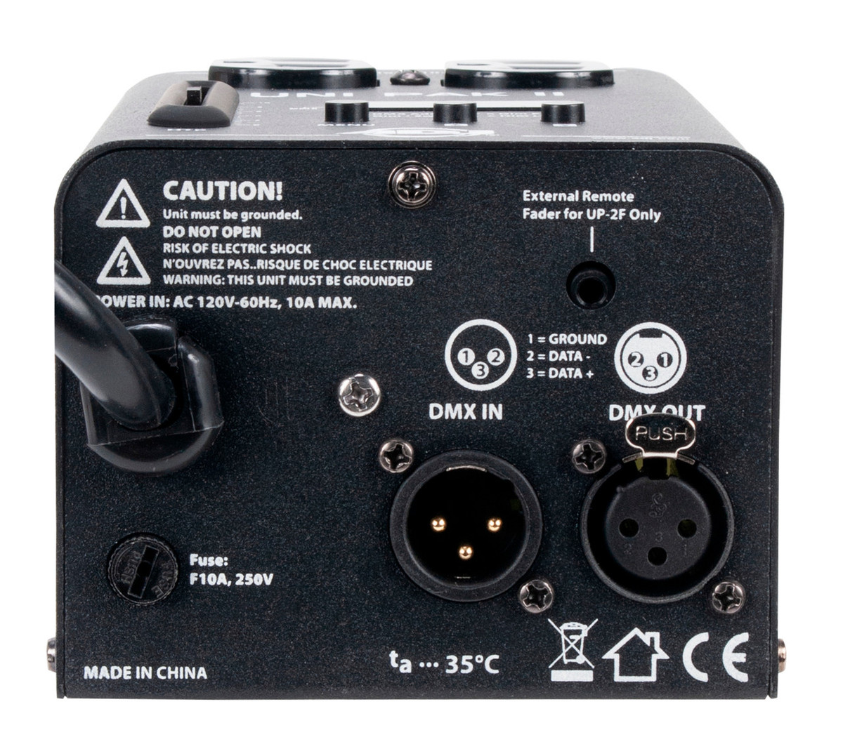 American DJ UNI PAK II 1-Channel DMX-512 Dimmer Pack/Switch For ...