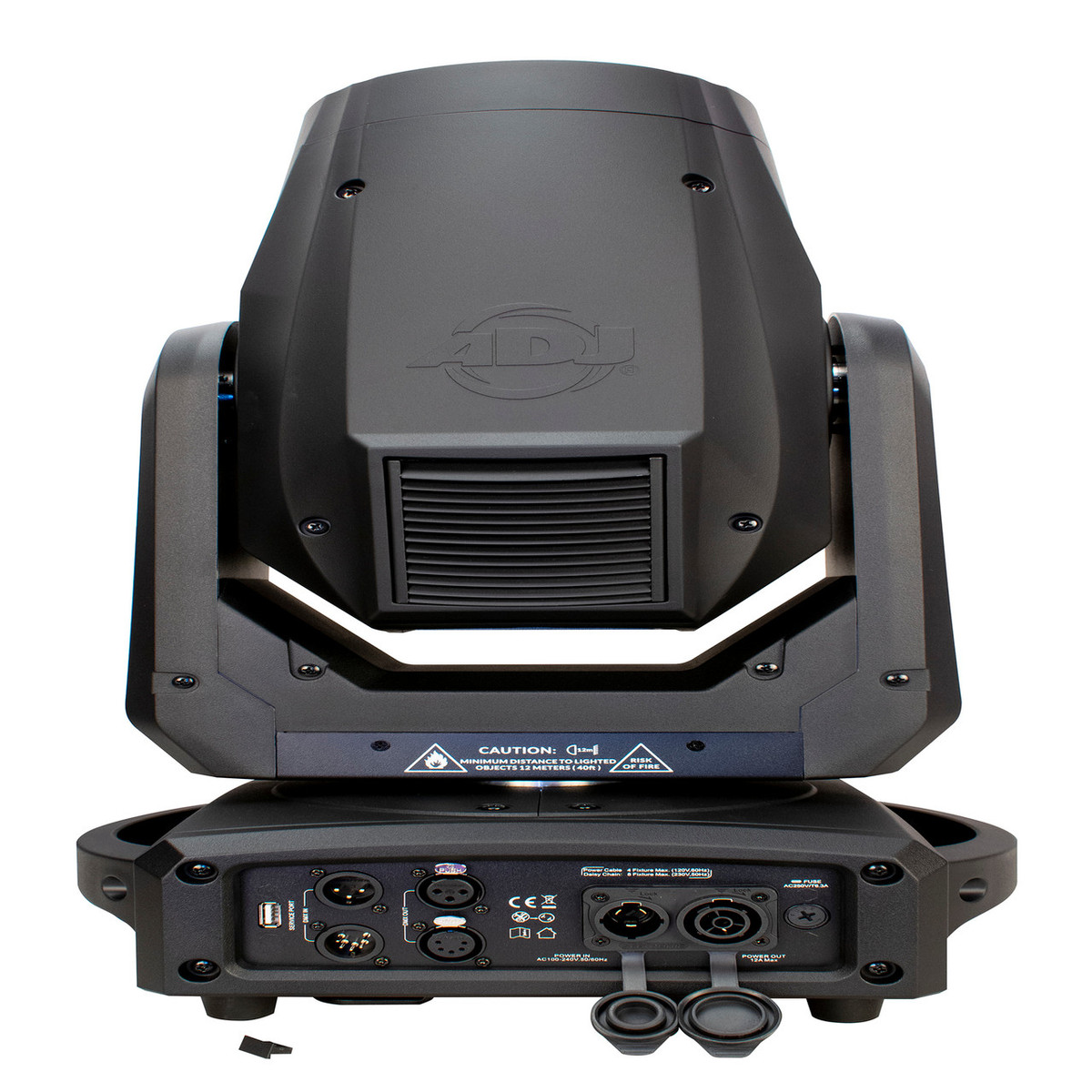 American DJ ADJ VIZI BEAM 12RX 260W GOBO DMX MSD Moving Head Wash Light - Rockville Audio