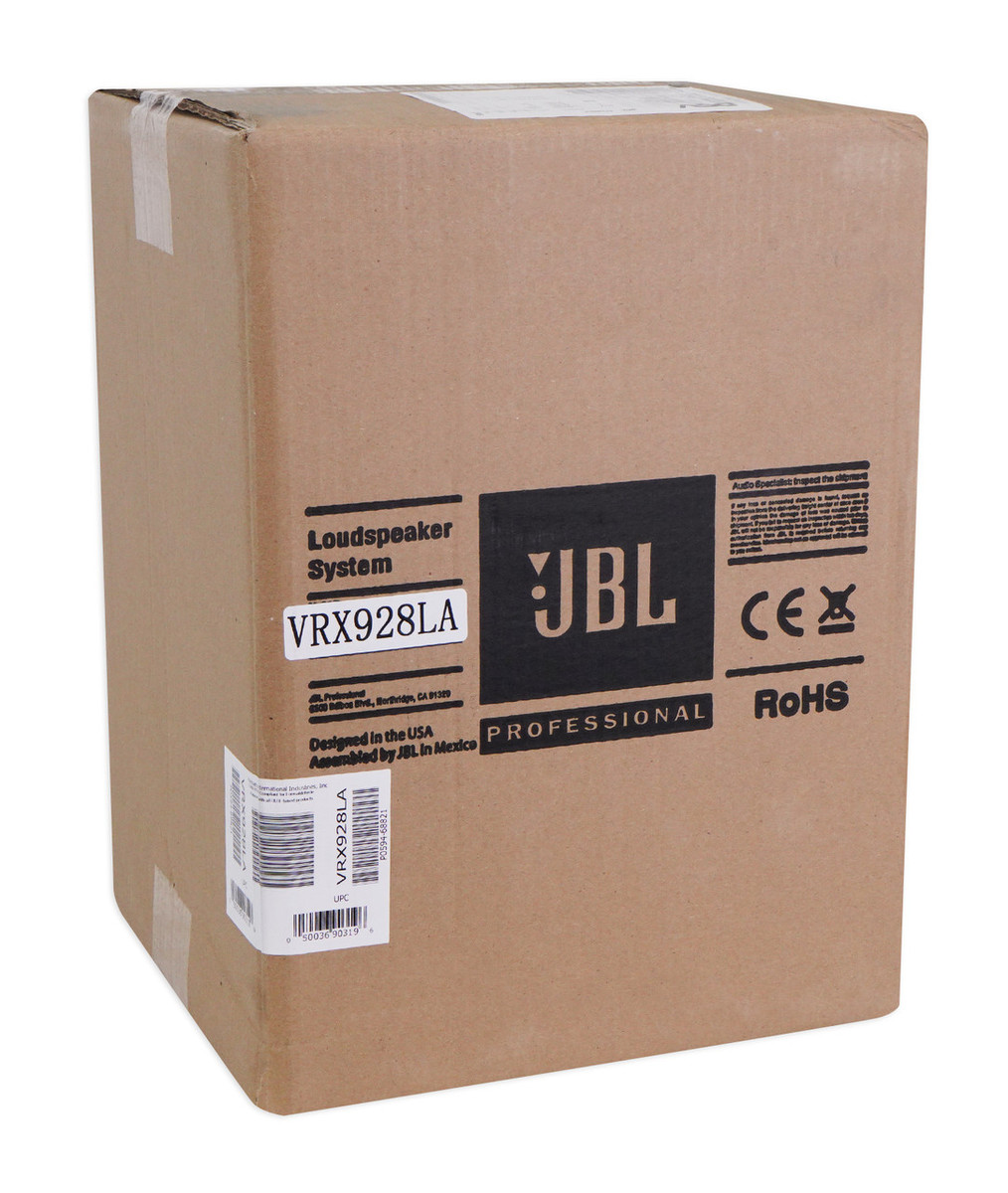 JBL VRX928LA 8" 400 Watt 2-Way Passive Line-Array Speaker in Black