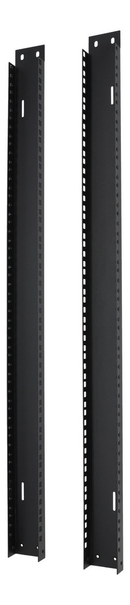 Rockville RAIL18U 18U Reversible Rack Rails With M5 Circle or Square ...