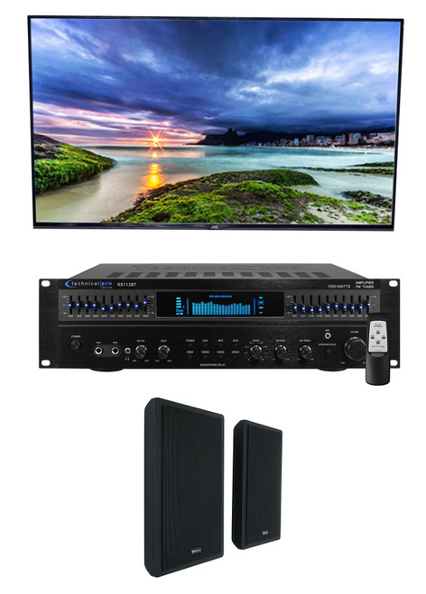 Technical Pro RX113 1500 Watt Home Theater Amplifier Receiver Bundle ...