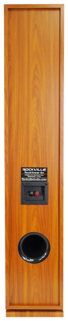 (2) Rockville RockTower 64C Classic Home Audio Tower Speakers Passive 4 Ohm 194.9