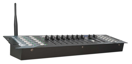 Rockville 4 PACK MINI RF1 V2 Black Up Lights+Bag+Remote+Wireless DMX ...