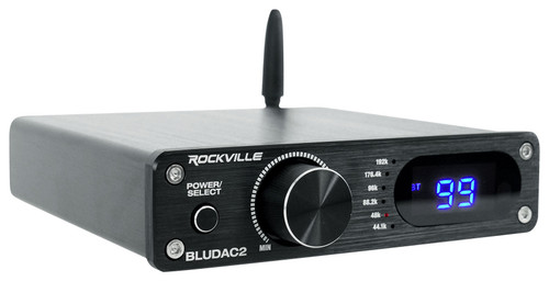 Rockville BLUAMP 21 Bluetooth Amplifier+(2) 6.5" Speakers+Smart Wifi ...