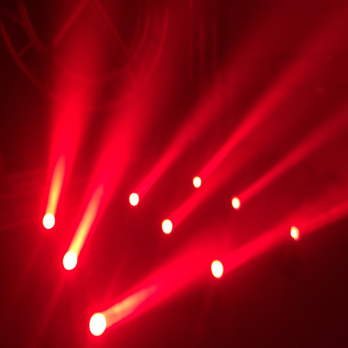 (4) American DJ Eliminator Stealth Beam 60W RGBW LED DMX Moving Head ...