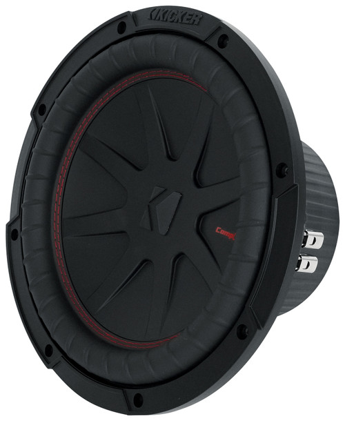 KICKER 48CWR102 CompR 800w 10" Subwoofer DVC 2-ohm Car Audio Sub CWR10 ...