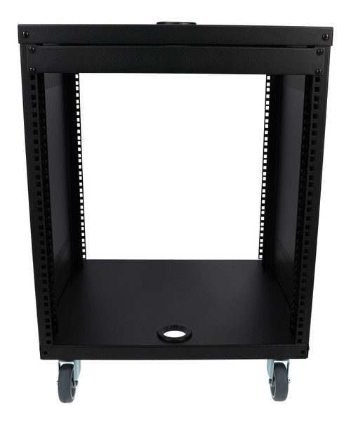 Rockville RR12U 12U Live Sound/Recording Studio Rack Case w/Wheels ...