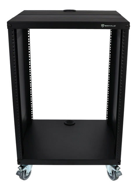 Rockville RR14U 14U Live Sound/Recording Studio Rack Case w/Wheels ...