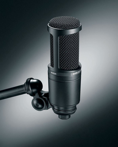 Audio Technica AT2020 Studio Recording Microphone-Cardioid Condenser ...