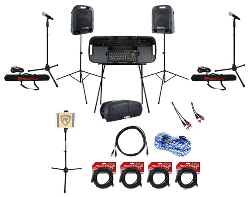 Peavey Portable 500 Watt Tablet/Smartphone/iPad Youtube Karaoke Machine ...