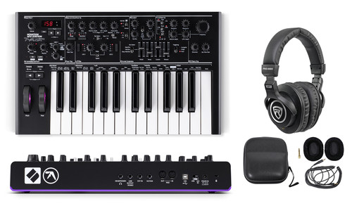 Novation AFX Station 25-Key Monosynth MIDI USB Keyboard Synthesizer ...