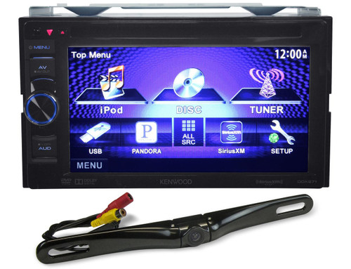 Kenwood DDX271 6.1" 2 DIN Car Monitor DVD Player USB/iPhone+License ...