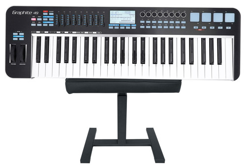Samson Graphite 49 Key USB MIDI DJ Keyboard Controller+Hydraulic Air ...