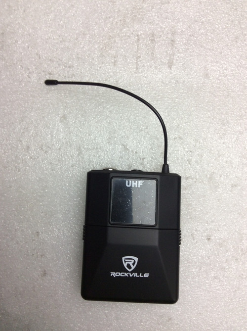 RWM61U HEADSET MIC TRANSMITTER 566.1 MHz - Rockville Audio