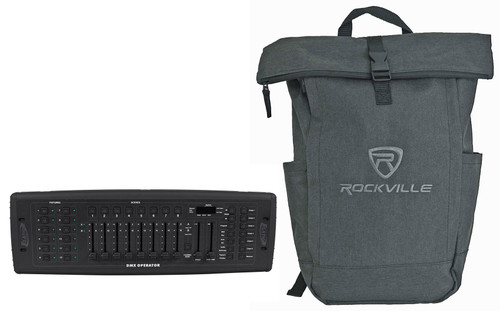 American DJ DMX-OPERATOR 192 DMX Channel DJ MIDI Light Controller ...