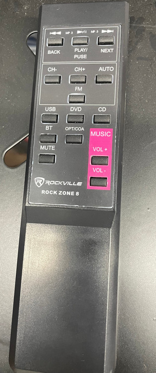 ROCK ZONE 8 REMOTE 24.95