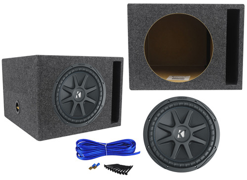 Kicker 44CVX122 CVX Comp VX 12" 750w RMS Car Subwoofer+Vented Sub ...