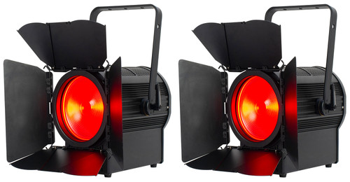 (2) American DJ Encore FR Pro Color 400W RGBALC LED DMX Fresnel Beam ...