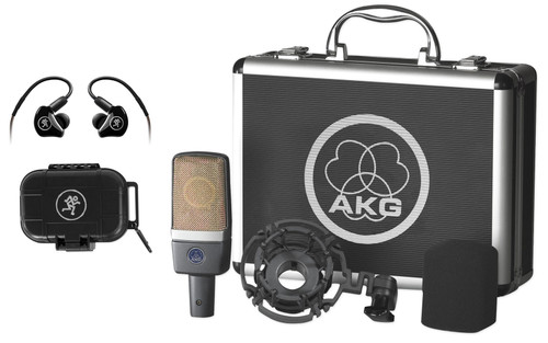 AKG C214 Professional Large-Diaphragm Studio Condenser Microphone ...