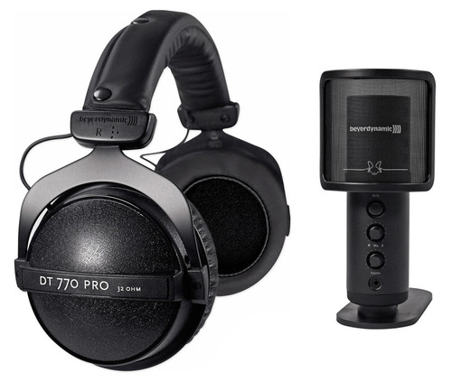 Beyerdynamic Creator Pro Podcast Podcasting Bundle USB Microphone Mic ...