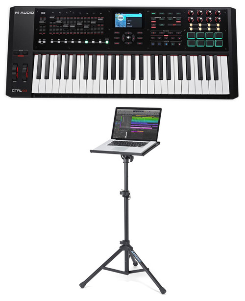 M-Audio CTRL 49 49-Key VIP MIDI Keyboard Controller w/Mackie/HUI ...