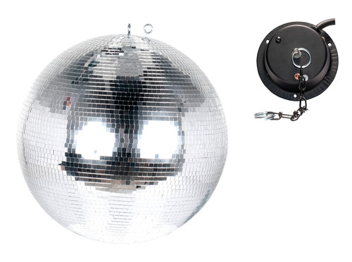 American DJ Eliminator EM16 16" Mirror Disco Ball+Motor For Dance Floor ...