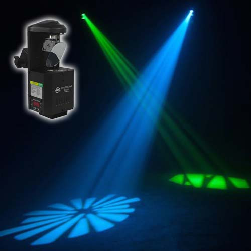 American DJ ADJ Inno Pocket Scan 12W LED Scanner Light, DMX or Sound ...