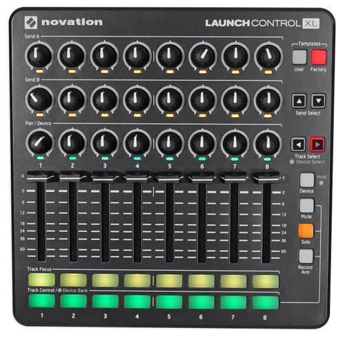 Novation Launch Control XL MIDI USB Ableton Live Controller w/ HUI ...