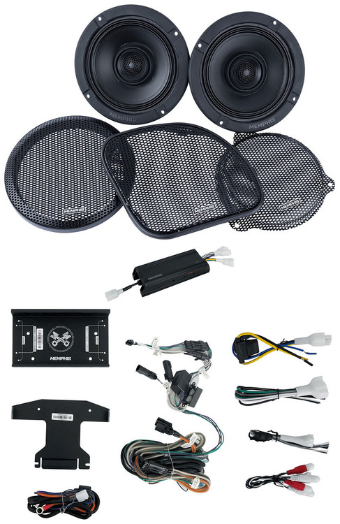Memphis MXAHDPRO2 2014/2015+up Street/Road Glide Harley Davidson (2) Speaker Kit