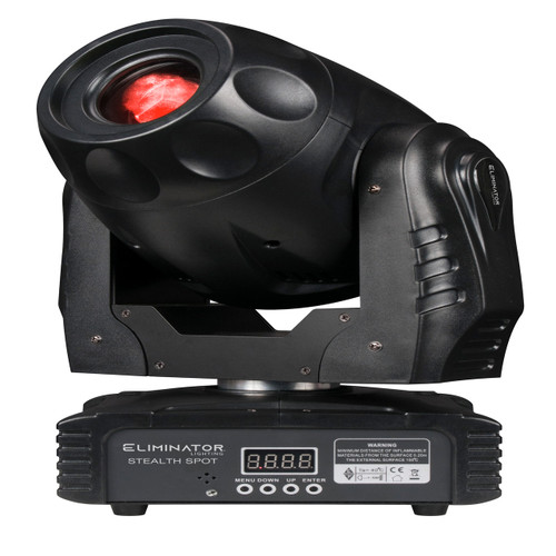 American DJ Eliminator Stealth Spot 60 Watt LED DMX Moving Head Spot ...