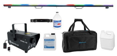 American DJ Pixie Strip-120 2-Meter LED Pixel Strip Light+Pixie Driver ...