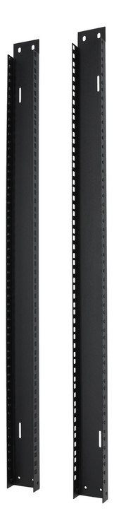 Rockville RAIL18U 18U Reversible Rack Rails With M5 Circle or Square ...