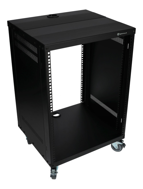 Rockville RR14U 14U Live Sound/Recording Studio Rack Case w/Wheels ...