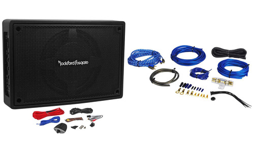 Rockford Fosgate PS-8 Single 8" 150W Active Shallow Car Subwoofer ...