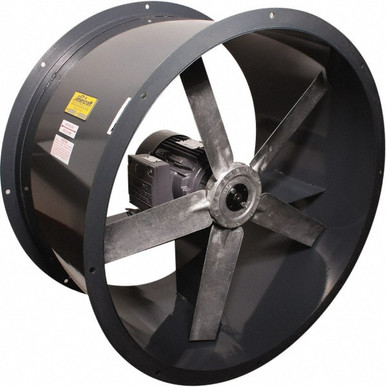 Americraft DF30 1/2HP 3P T 1/2 hp 30" TEFC Direct Drive Tube Axial Duct Fan
