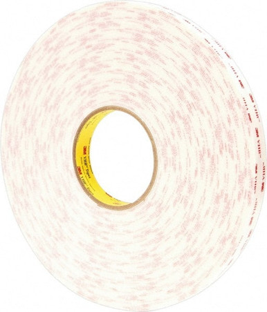 3M Polyethylene Foam Tape: 36 yd Long, 45 mil Thick, Acrylic Adhesive ...