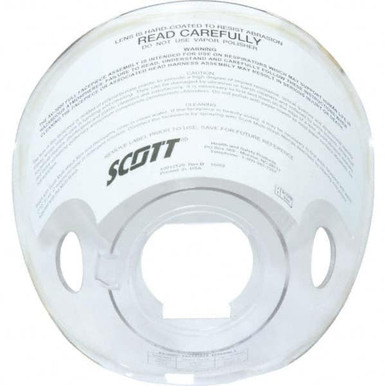 3M Scott Facepiece Replacement Lens: Polycarbonate, Clear, Use with AV ...