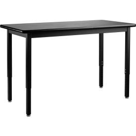National Public Seating NPS® Steel Height Adjustable Science Lab Table ...