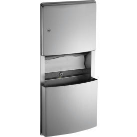 Asi Group ASI® Roval™ Recessed Mounted Towel Dispenser w/ Removable ...