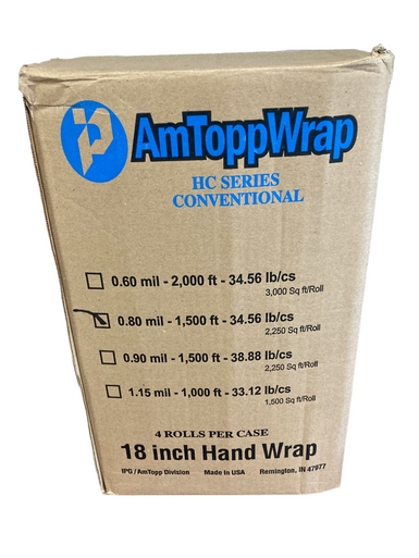 AmTopp 80 Gauge Peak Hand Wrap