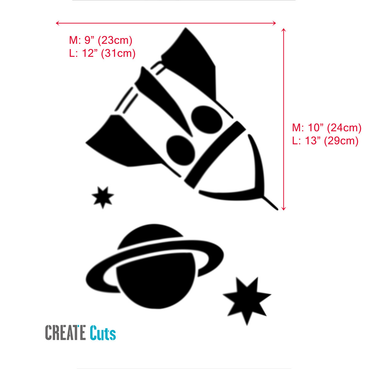 Space stencil