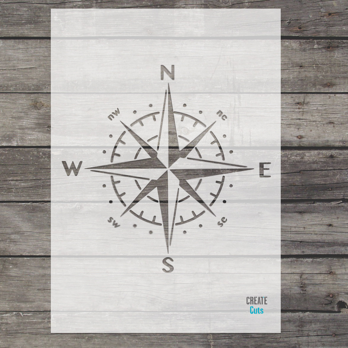 Compass Stencil
