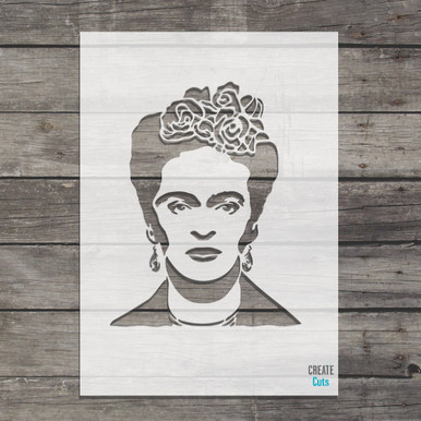 Frida Kahlo Stencil
